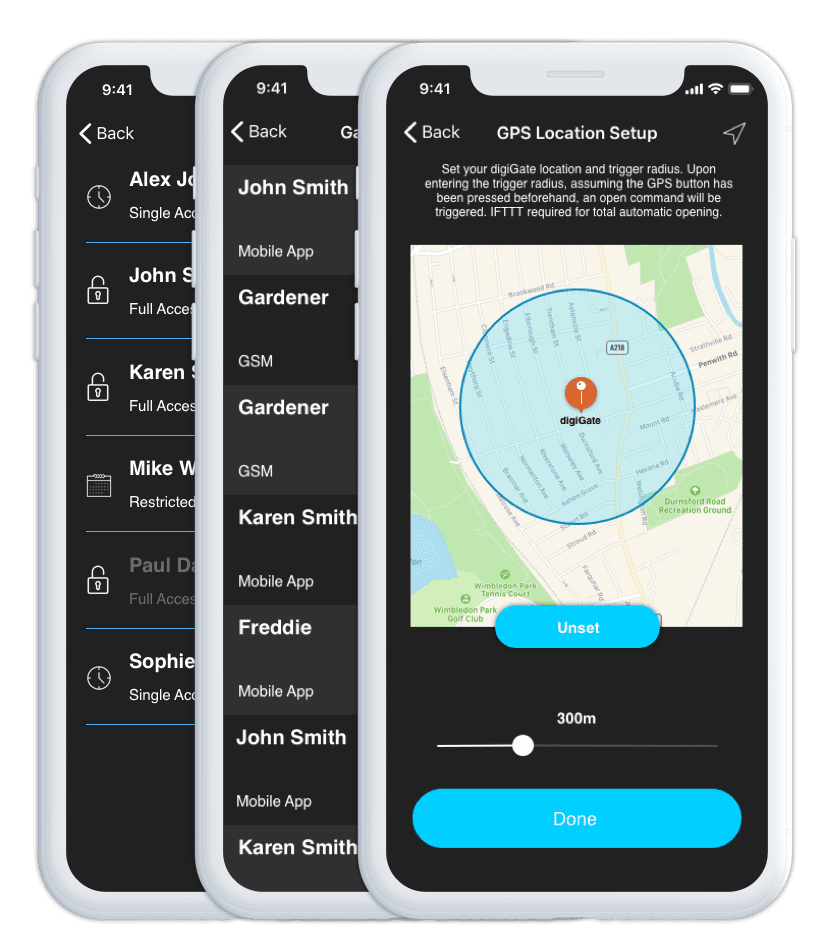 digiGate - Electric Garage system