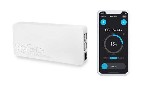 digiGate - Electric Gates system with Pedestrian Control